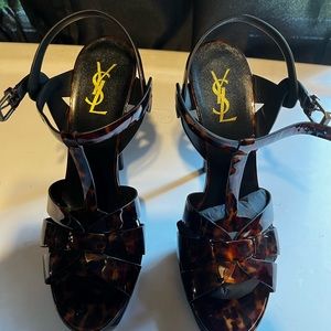 Yves Saint Laurent | Shoes | Ysl Saint Laurent Women Tribute T Strap ...